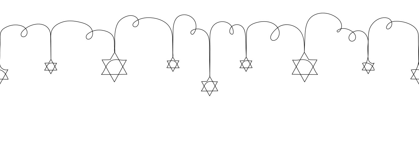 Star Of David Border David Ornament Stock Illustrations – 2,145