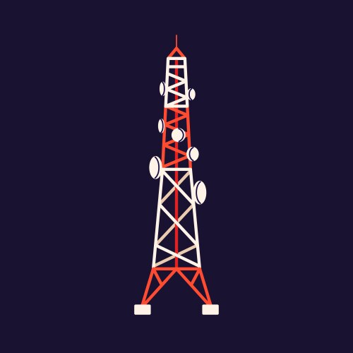 Cartoon Telecommunication Tower Vector Images (over 490)