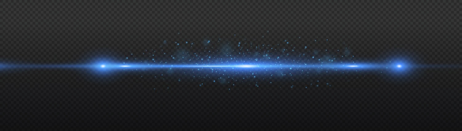 Blue light flash lines Royalty Free Vector Image