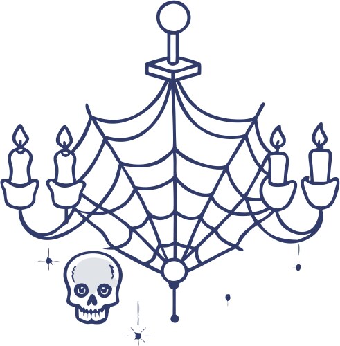 Into the vortex a haunting journey abyss Vector Image