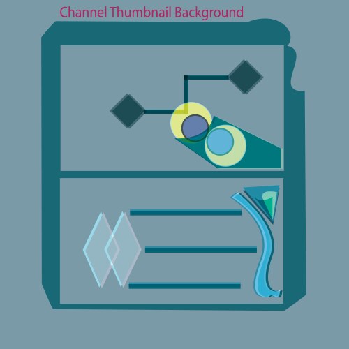 Youtube thumbnail background Royalty Free Vector Image