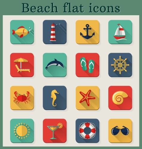 Beach Icons Vector Images (over 260,000)