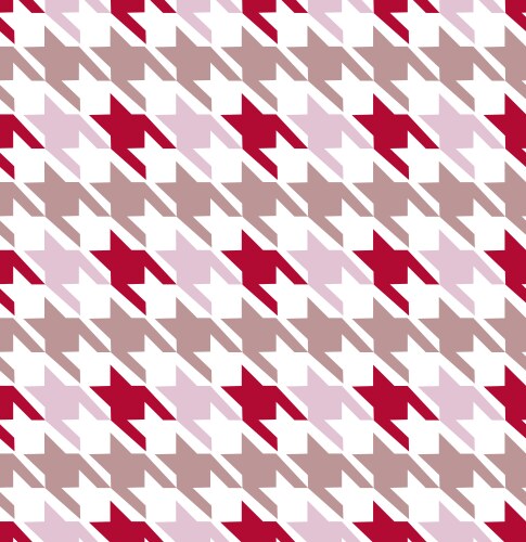 Seamless hounds-tooth pattern Royalty Free Vector Image