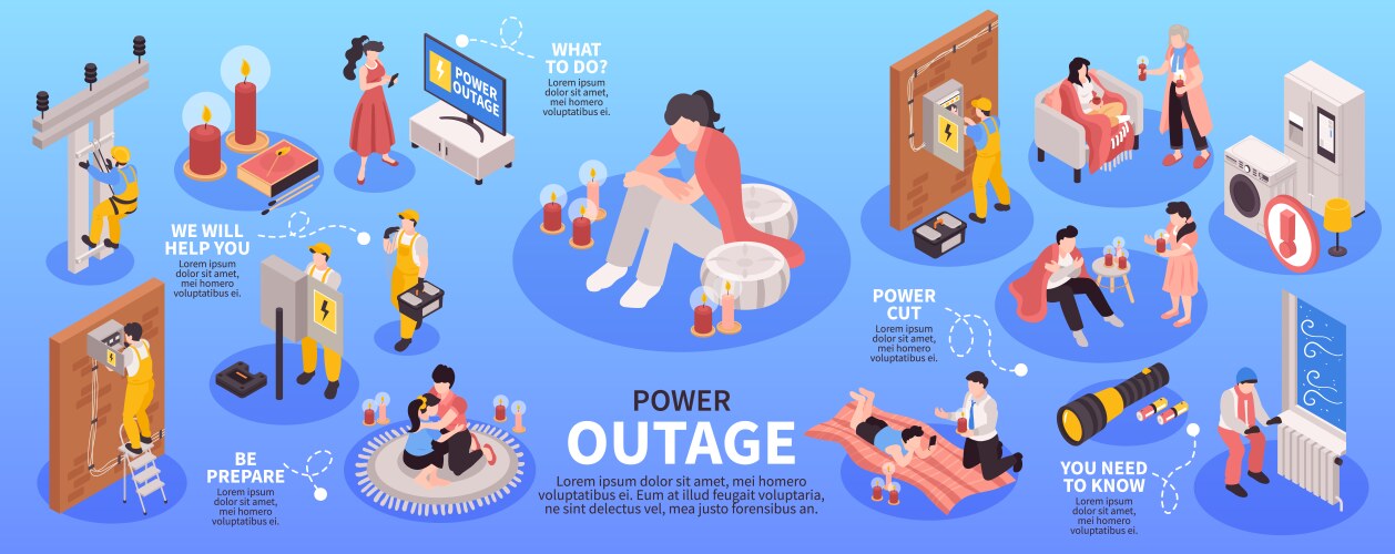 Power Outage Vector Images (over 610)