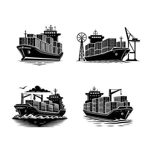 Containers Silhouette Vector Images (over 53,000)