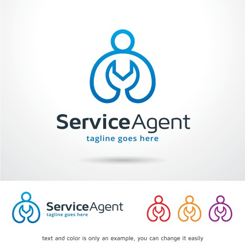 Abstract technology logo Royalty Free Vector Image