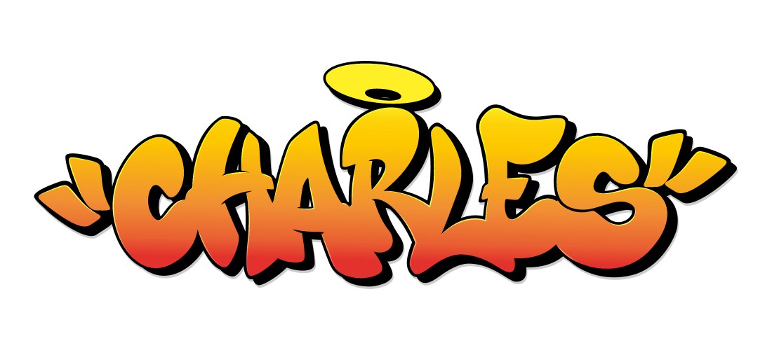 Graffiti Tag Alphabet Vector Images (over 2,500)