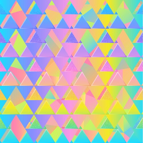 Triangles pattern Royalty Free Vector Image - VectorStock