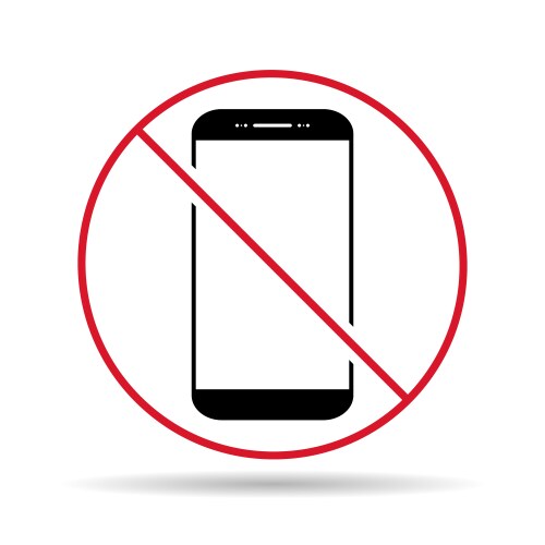 Mobile not Allowed Vector Images (over 1,000)