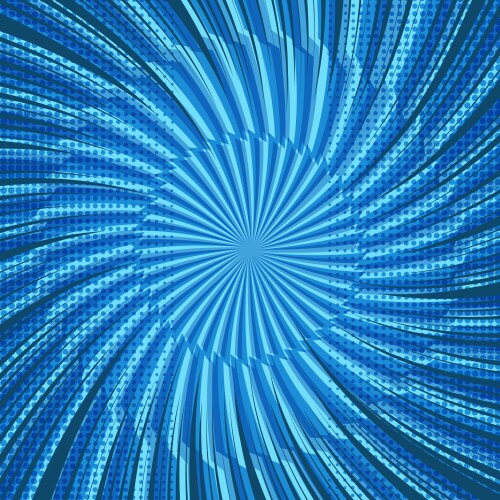 Comic page abstract blue light background Vector Image