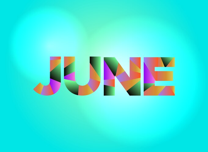 June Word Vector Images (over 1,500)