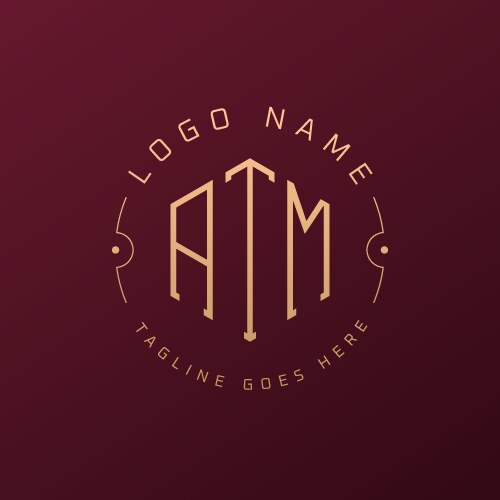 Atm logo Vector Images & Graphics for Commercial Use | VectorStock