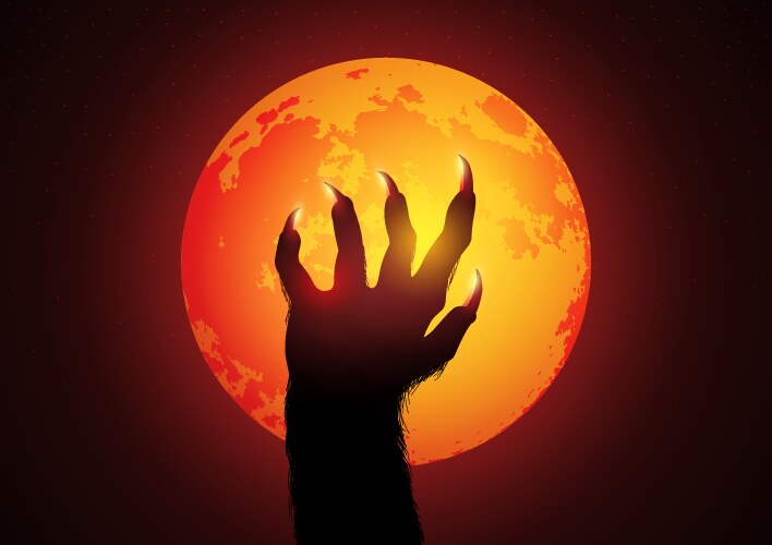 Hand Werewolf Vector Images (over 1,200)