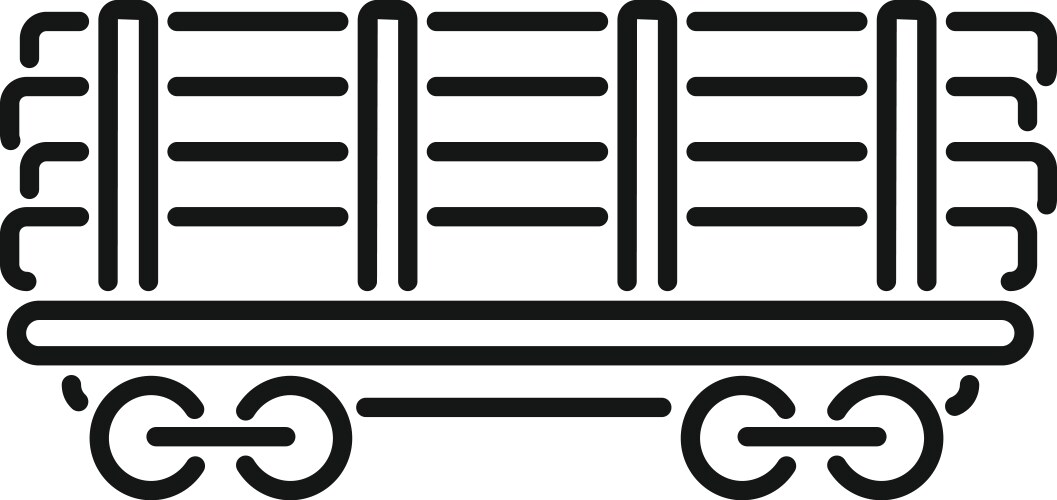 Freight Train Outline Vector Images (over 4,200)
