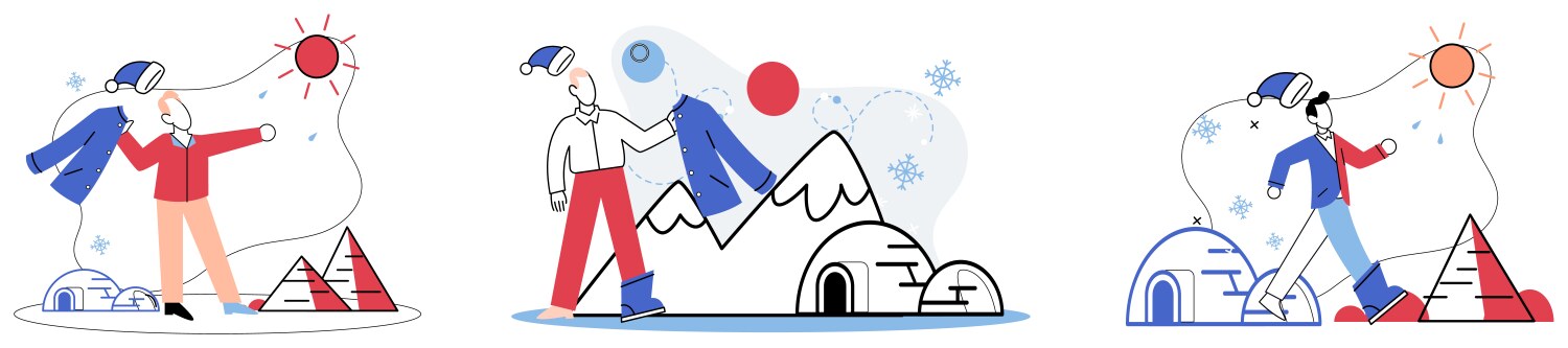 Climate the concept is blueprint Royalty Free Vector Image