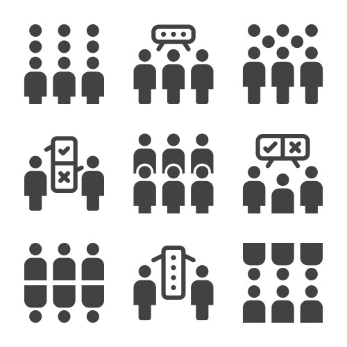 Unique person icon Royalty Free Vector Image - VectorStock
