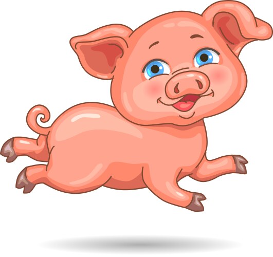 Pig Royalty Free Vector Image - VectorStock