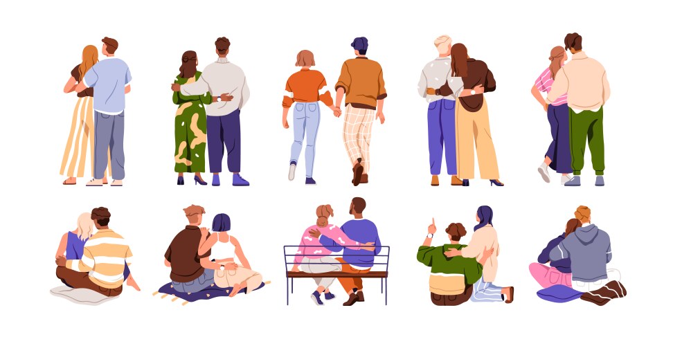 Person Sitting Back View Vector Images (over 1,000)