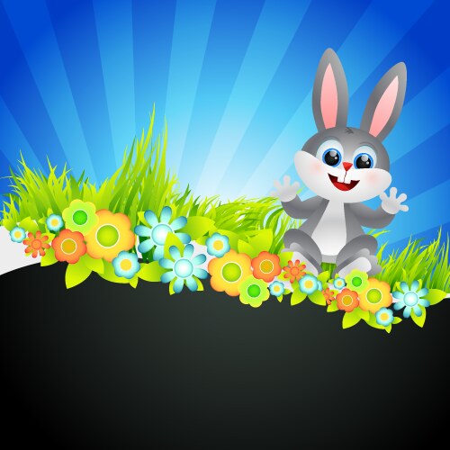 Rabbit animal neon sign Royalty Free Vector Image