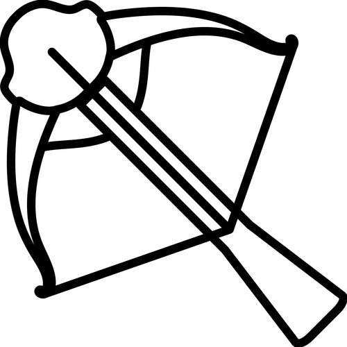 Crossbow bolts icon Royalty Free Vector Image - VectorStock