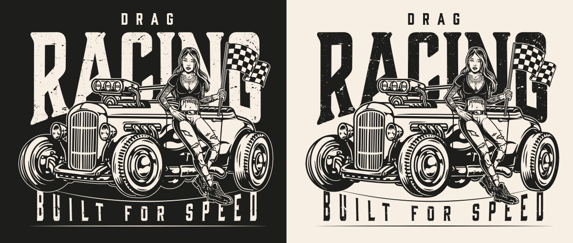 Drag Racing Logo Vector Images (over 1,200)