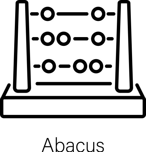 Abacus Royalty Free Vector Image - VectorStock