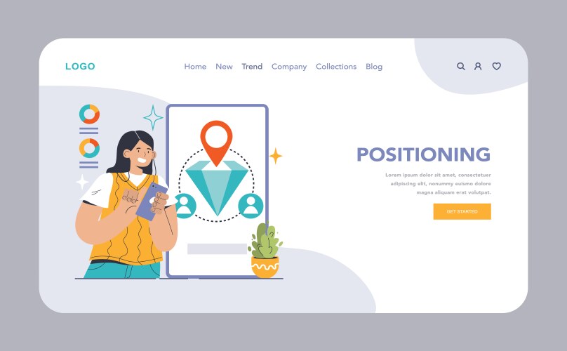 Segmentation Targeting Positioning Vector Images (over 1,000)
