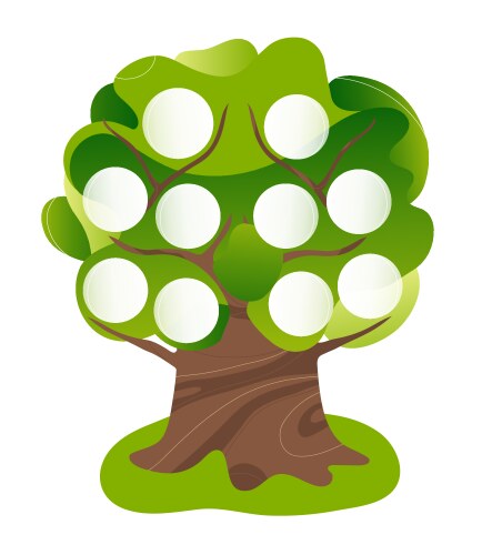 Blank Family Tree Vector Images (over 410)