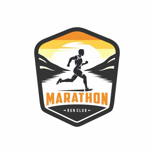 Marathon Runner Logo Vector Images (over 4,400)