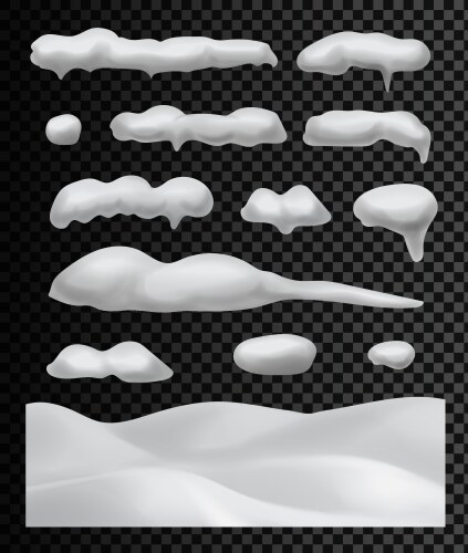 Snow Dripping Vector Images (over 850)