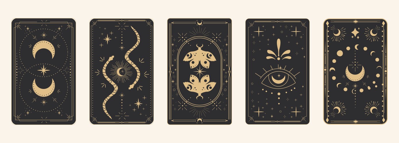 Tarot Border Vector Images (over 870)
