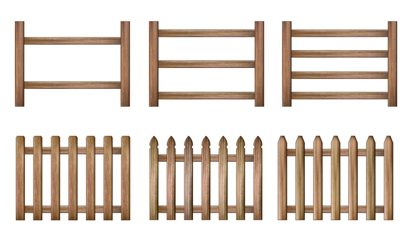 Wood Fence Vector Images (over 21,000)