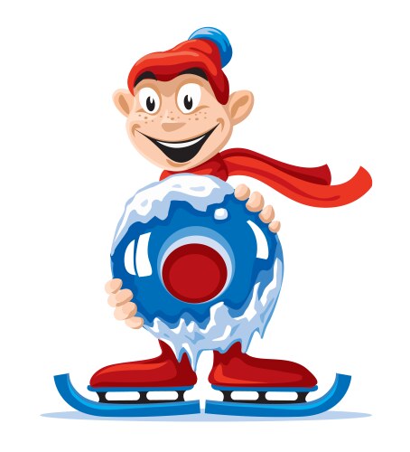 Cartoon Ice Skating Vector Images (over 7,800)