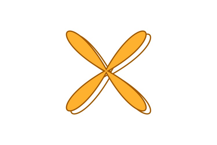 Basic graphics sticker set Royalty Free Vector Image