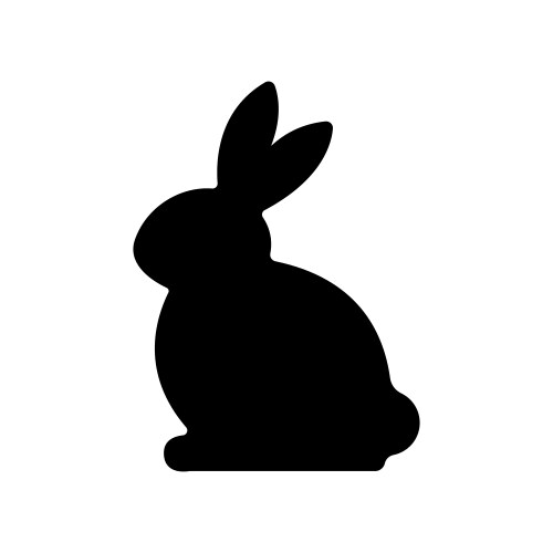Rabbit Side View Vector Images (over 240)