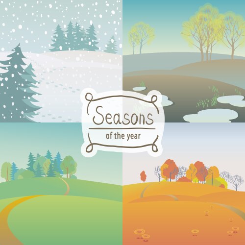 Seasons Cartoon Vector Images (over 470,000)