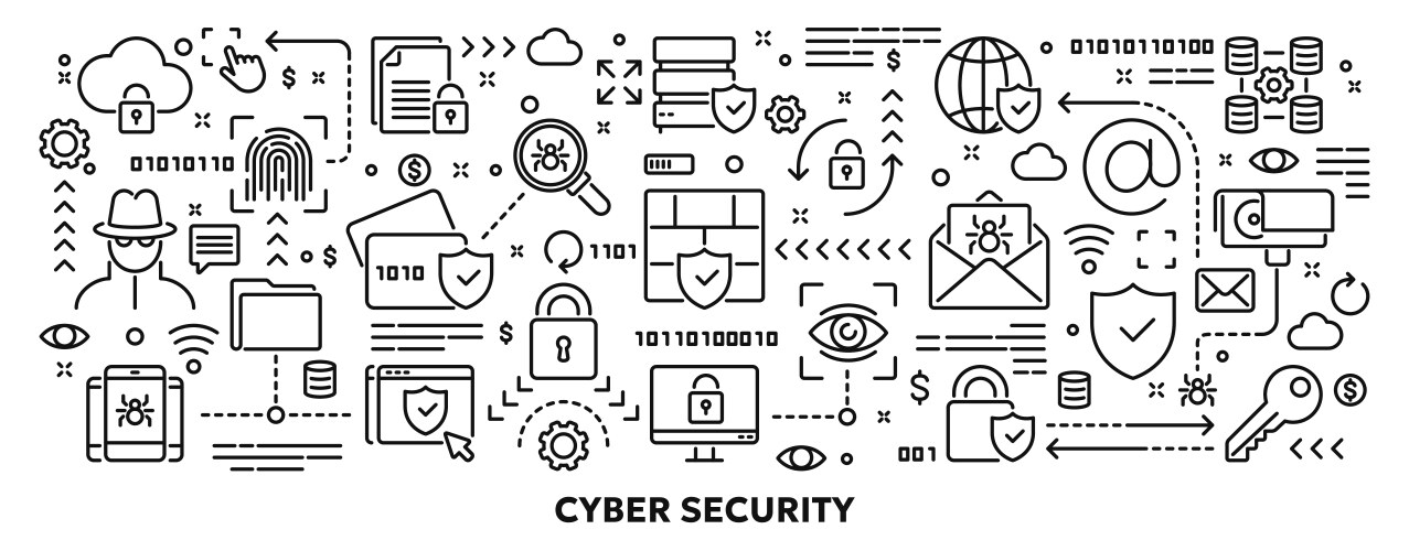Cyber Security Banner Vector Images (over 9,300)