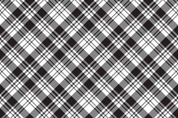 Black Tartan Seamless Pattern – Royalty-Free Vector | VectorStock