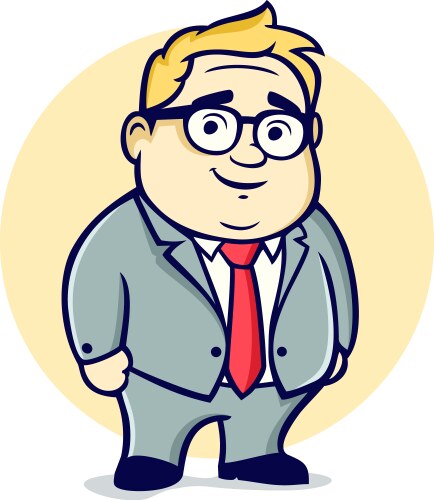 Fat Man Cartoon Vector Images (over 6,800)