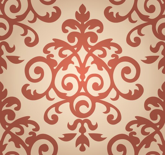 Decorative wallpaper pattern Royalty Free Vector Image