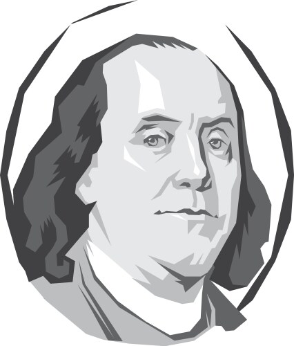 Benjamin Franklin Vector Images (over 360)