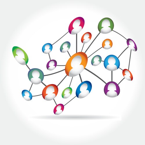 Communication cartoon Royalty Free Vector Image