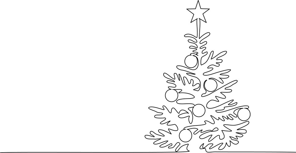 Christmas Line Art Vector Images (over 89,000)