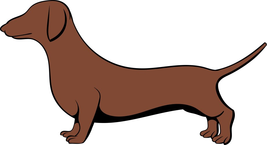 Dachshund Cartoon Vector Images (over 6,600)