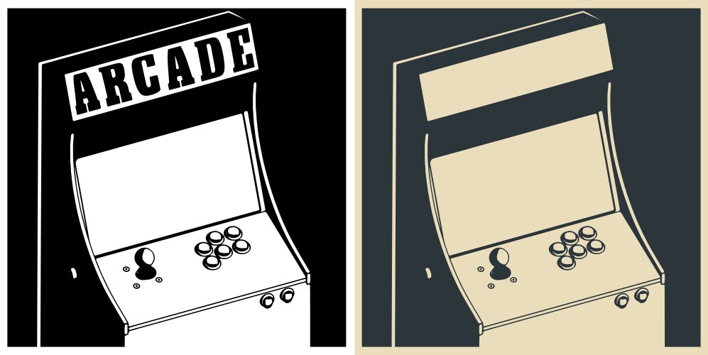 Arcade Cabinet Vector Images (over 520)