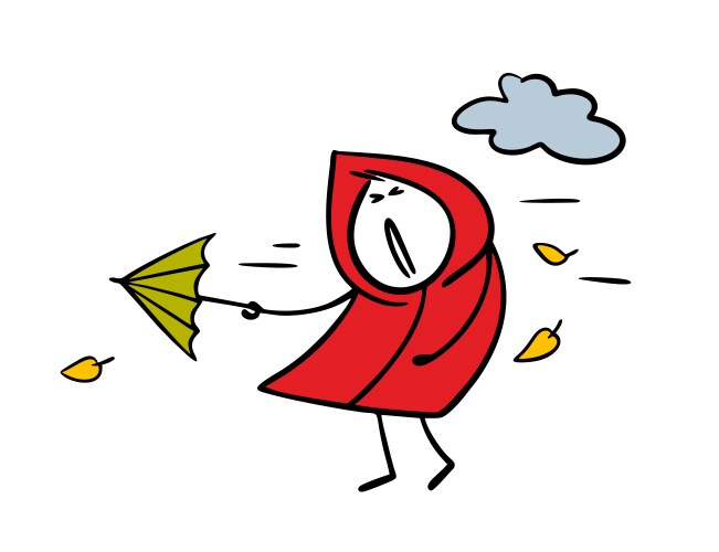 Stickman Rain Vector Images (over 100)