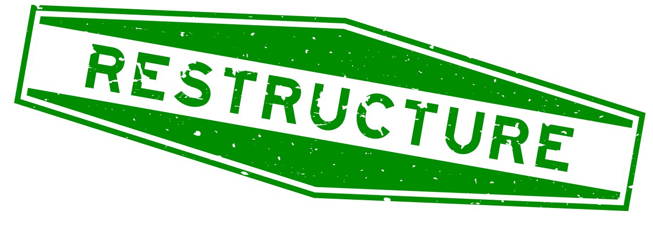 Grunge red fully booked word round rubber seal Vector Image