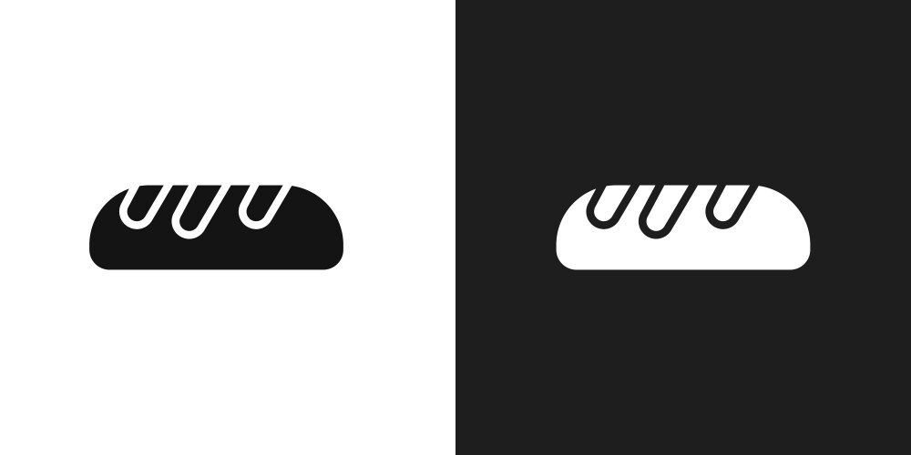 Bakery Bread Clip Black Vector Images (over 1,000)