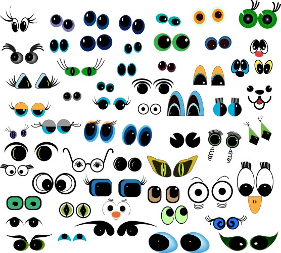 Kostenlose Cartoon Augen Vector Images (über 11,000)