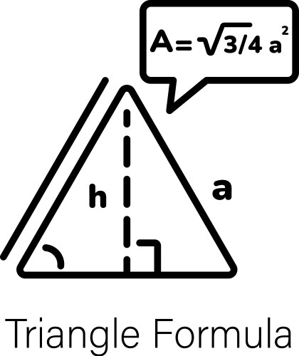 Intercept formula Royalty Free Vector Image - VectorStock